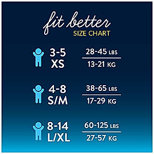 GoodNites,Boys Bedwetting Underwear, L/XL, 34 ct