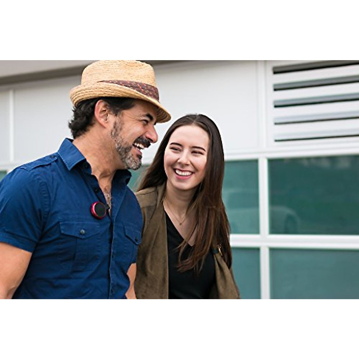 TOKK Smart Wearable Assistant Hands-Free Bluetooth Speaker Phone, Black (TOK-00329)