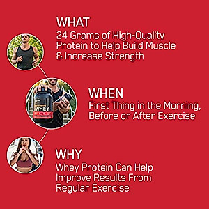 Optimum Nutrition 100% Whey Gold Standard, Vanilla Ice Cream, 2 Pound