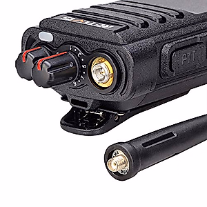 Retevis RT29 2 Way Radios Long Range,High Power Heavy Duty Two Way Radios,Rugged Walkie Talkies with Waterproof Speak Mic 3200mAh Battery(4 Pack)