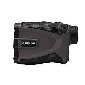 Aspire Golf Platinum Laser Rangefinder with Slope, 6X Magnification, 1000 Yards, Pin Seek, Target Lock, Vibration Alert, Noise Filtration, IPX5 Water Resistance — Case and Battery Included