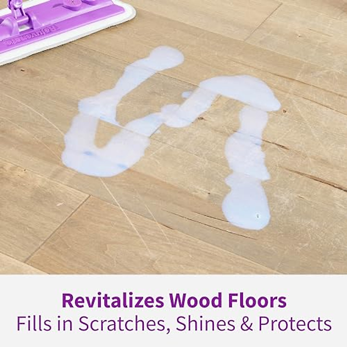 Rejuvenate Professional Wood Floor Restorer and Polish with Durable Finish Easy Mop On Application Satin Finish 32oz