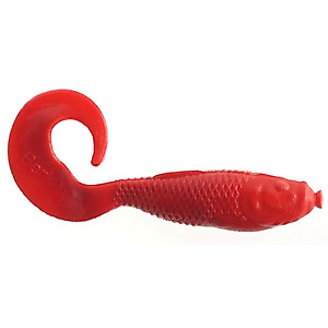Berkley Gulp! Swimming Mullet, Red, 4"