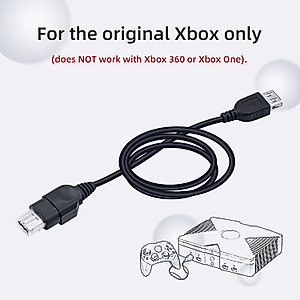 Mcbazel PC Female USB to Xbox Converter Adapter Cable Cord for Original Gen. 1 Xbox Console
