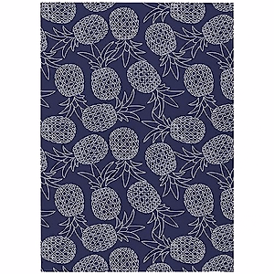 Dalyn Rugs Indoor/Outdoor Kendall KE6 Blue Washable 8' x 10' Rug