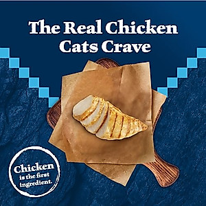 Blue Buffalo Wilderness High-Protein, Grain-Free Natural Dry Food for Adult Cats, Weight and Hairball Control, Chicken, 5-lb. Bag