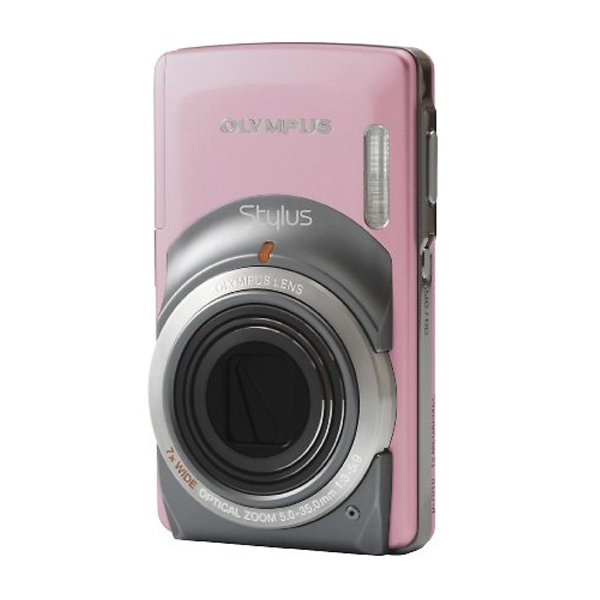 Olympus Stylus 7010 12MP Digital Camera with 7x Dual Image Stabilized Zoom and 2.7 inch LCD (Pink)