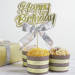 MEEDEE Silver Ribbon Wired Woven Metallic Ribbon 1 inch Silver Wired Ribbon Silver Metallic Ribbon for Gift Wrapping, Gift Bows, DIY Crafts, Graduation Baskets, Wedding, Party Decorations (25 Yards)