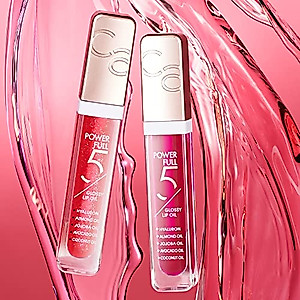 Catrice | Powerfull 5 Glossy Lip Oil | pH-Reactive for a Personalized Color | Formulated with 5 Nourishing Oils | Gluten Free | Vegan & Cruelty Free (040 | Raspberry Glow)