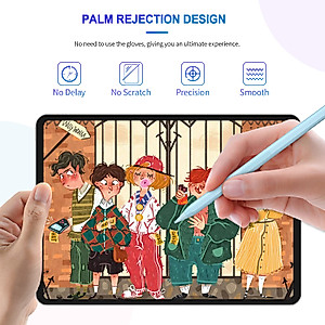 Stylus Pen for Touch Screens, iPad Pencil 2nd Generation with Wireless Charging