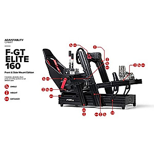 Next Level Racing F-GT Elite 160 Side & Front Plate Edition (NLR-E026)