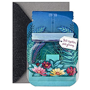 Hallmark Paper Wonder Displayable Pop Up Anniversary Card (Still Glowing)