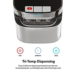Brio Bottom Loading Water Cooler Water Dispenser – Essential Series - 3 Temperature Settings - Hot, Cold & Cool Water - UL/Energy Star Approved