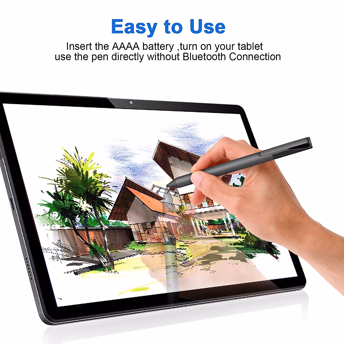 USI Stylus Pen 4096 Levels Pressure for Lenovo chromebook Duet, ASUS chromebook C436, HP chromebook X360 12b, HP chromebook X360 14b Google Pixel