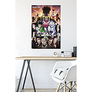 Trends International X Hunter-Book Key Art Wall Poster, 22.375" x 34", Unframed Version