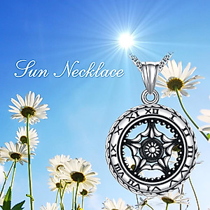 SILBAZ Wheel Tire Necklace Tire Pentagram Pendant Necklace Simple Arabic Digital Pendant Necklace Automotive Style Jewelry Gift for Car Enthusiasts