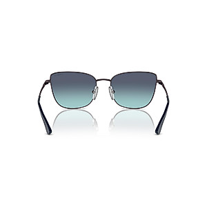 Vogue Eyewear VO4308S Sunglasses, Light Violet/Azure Gradient Dark Blue, 56 mm