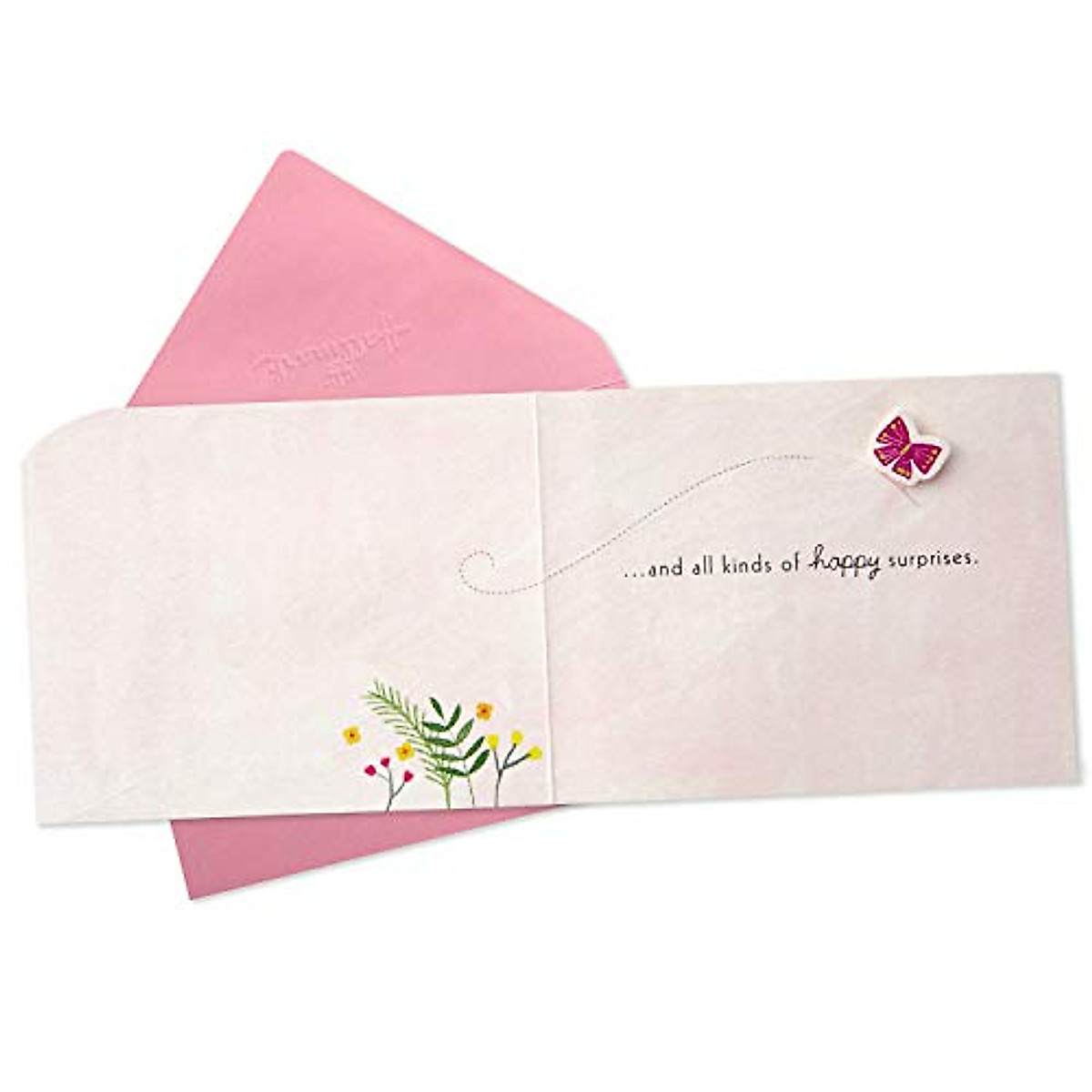 Hallmark Paper Wonder Paper Craft Birthday Card (Happy Surprises)