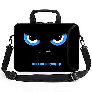 ARIYIDA 13" laptop bag laptop sleeve chromebook case adjustable shoulder strap with handle accessory pocket for men women (RYD-13-1)