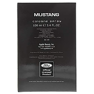 First American Brands Ford Mustang Cologne Spray for Men, 3.4 Ounce