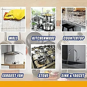 Multipurpose Foam Cleaner,All Purpose Kitchen Cleaner, Car Kitchen Cleaner,Car Magic Foam Cleaner,Car Restoring Spray (4Pcs,30ML)