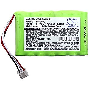 Cameron Sino Ni-MH 8.40V 700mAh / 5.88Wh Replacement Battery for Brother BA-7000, Compatible with Brother P-touch, P-Touch 7600VP