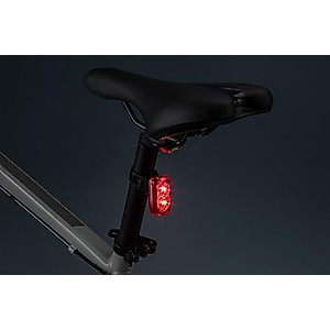 Schwinn Rechargeable Bike Tail Light, 80 Lumens, Enhanced 24/7 Visibility, Type-C USB, 36 Foot Beam Distance, Bicycle Accessory