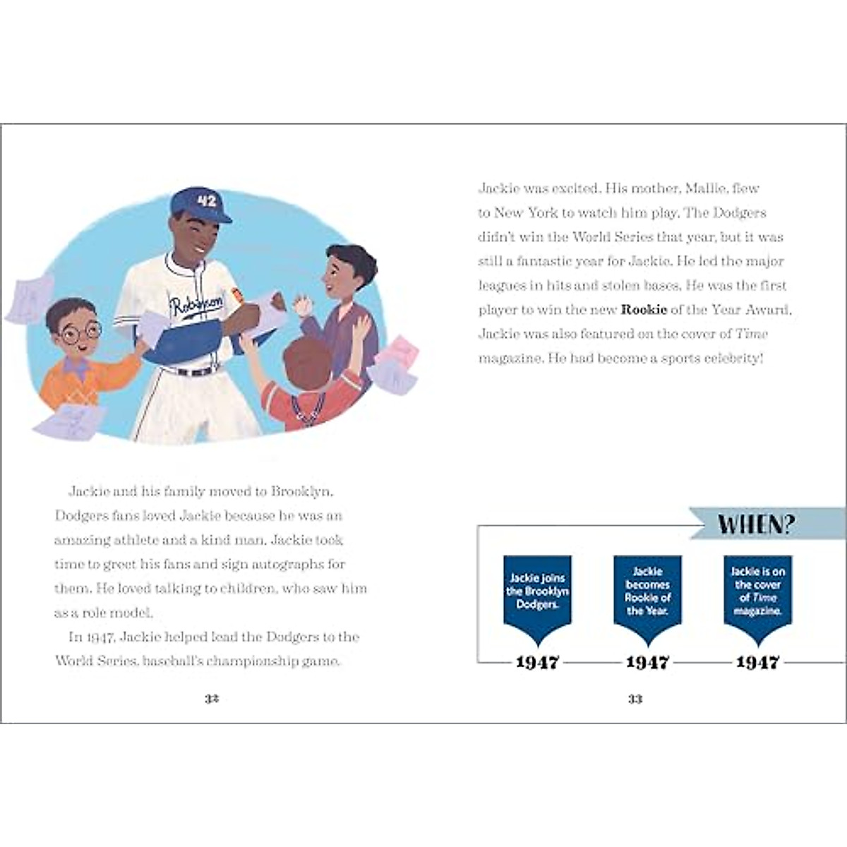 The Story of Jackie Robinson: An Inspiring Biography for Young Readers (The Story of Biographies)