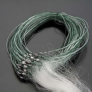 Lixada 25m 3 Layers Monofilament Fishing Fish Gill Net with Float #1/#2/#3/#4/#5/#6
