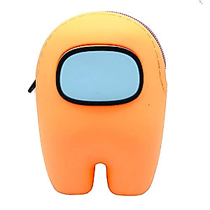 Among Us Toys Silicone Storage Bag Can Hold AirPods Pro Case Small Items Good-Looking Gift Backpack Office Study Car