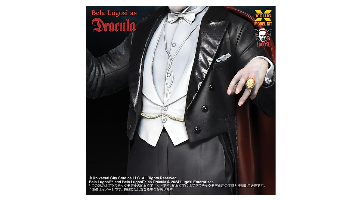 X-Plus Bela Lugosi Dracula Model Kit - Collectible 1:8 Scale