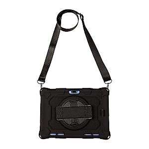 HminSen Case for Pritom M10 Tablet 10 inch,Silicone Stand Cover for QunyiCO Y10 Tablet 10 inch/Gateway Tablet 10 inch/Voger priorpad X100 Tablet 10 inch/Digiland Tablet Model:DL1036 (Black)