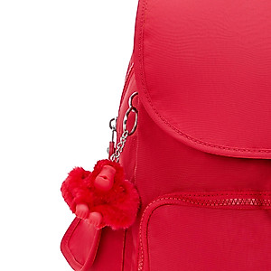 Kipling Women's City Pack, Red Rouge, Medium
