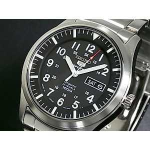 SEIKO Men's self-Winding Watch Made ​​in Japan Black SNZG13J1