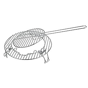 WINTRON Firepit Cooking Grate, 19.5" Stainless Steel Grill Grate for Solo Stove Bonfire Smokelss Firepit, BBQ Gourmet Sear System for Outdoor Camp Fire, Fire-Pit Accessory