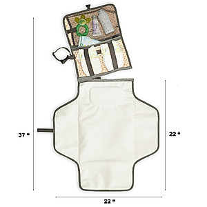 ThinkVivo Diaper Changing Pad, Portable Changing Station with Waterproof Folding Mat, Baby Changing Kit, Bonus eBook