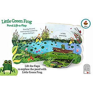Little Green Frog Chunky Lift-a-Flap Board Book (Babies Love)