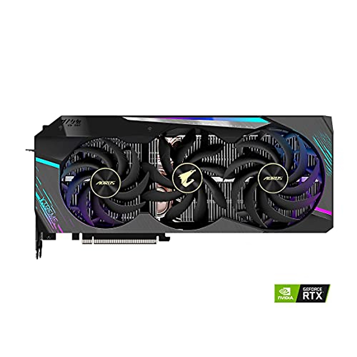 GIGABYTE AORUS GeForce RTX 3080 Ti Xtreme 10G Graphics Card, Max Covered Cooling, 12GB 384-bit GDDR6X, GV-N308TAORUS X-12GD Video Card