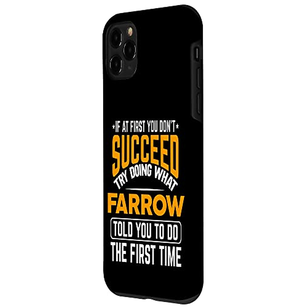 iPhone 11 Pro Farrow personalized gift name joke funny custom Case