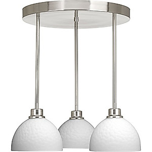 Progress Lighting P8403-09 Traditional/Casual Canopy Accessory, Brushed Nickel