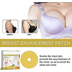 Dyceco Breast Enhancement Patch, 2023 New Breast Enhancement Patches, Natural Breast Nourishing Firming Patch for Women Breast Care (40pcs)