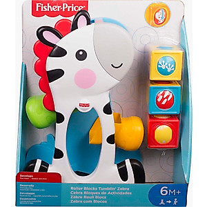 Fisher-Price Roller Blocks Tumblin' Zebra