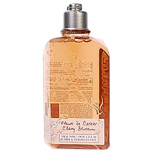 L'Occitane Cherry Blossom Bath & Shower Gel, 8.4 Fl Oz