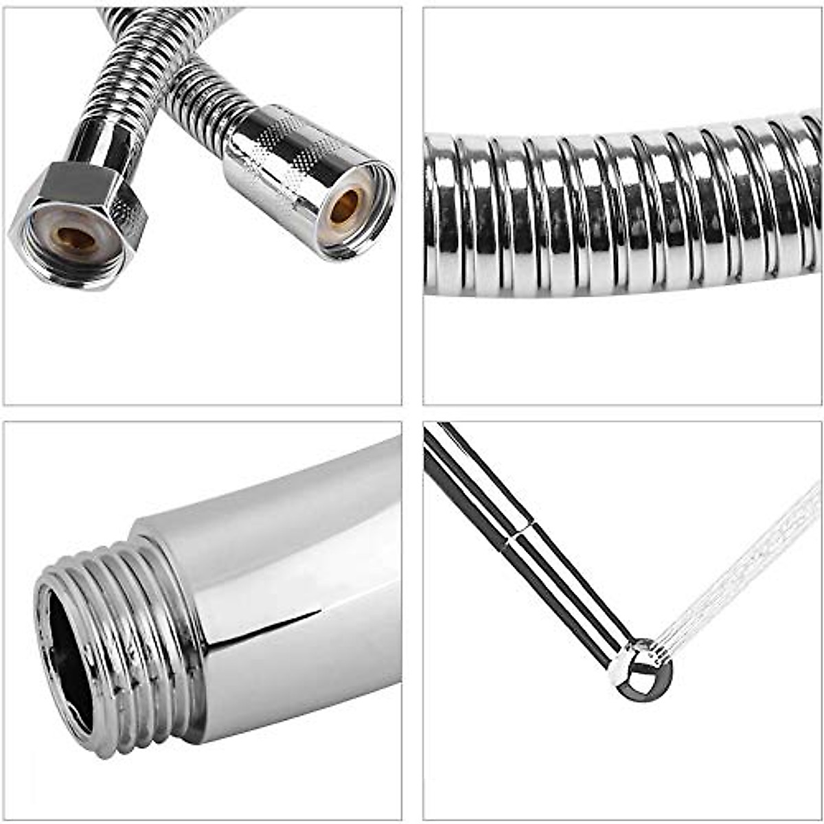 7 Holes Shower Head Hand Held Bidet Sprayer for Toilet, Bidet Attachment with Precision Pressure Control Jet Spray - Ergonomic Handheld Bidet for Toilet - Bidet Sprayer, Hook up and Hose Set