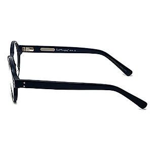 Ernest Hemingway Round Designer Eyeglasses H4616 Black Medium 47 mm Spring Hinge