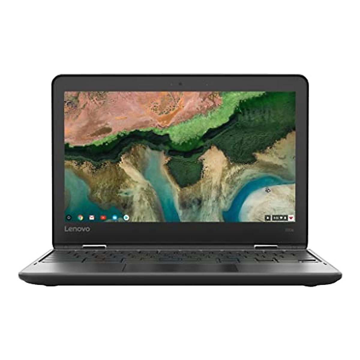 Lenovo 11.6" 300e Chromebook Touchscreen LCD 2 in 1- MediaTek M8173C Quad-core 2.1GHz 4GB LPDDR3 32GB Flash Memory Chrome OS Model 81H00000US (Renewed)