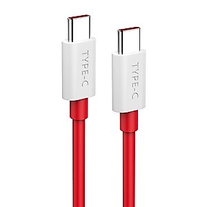 COOYA 65W Warp Charge Cable for OnePlus 9 Pro 8T Charging Cable USB C to USB C Cable Compatible for MacBook Air MacBook Pro 13 Inch 2020, 6.6FT Super Fast Charging Cord for Samsung S21 Ultra 5G S20 FE