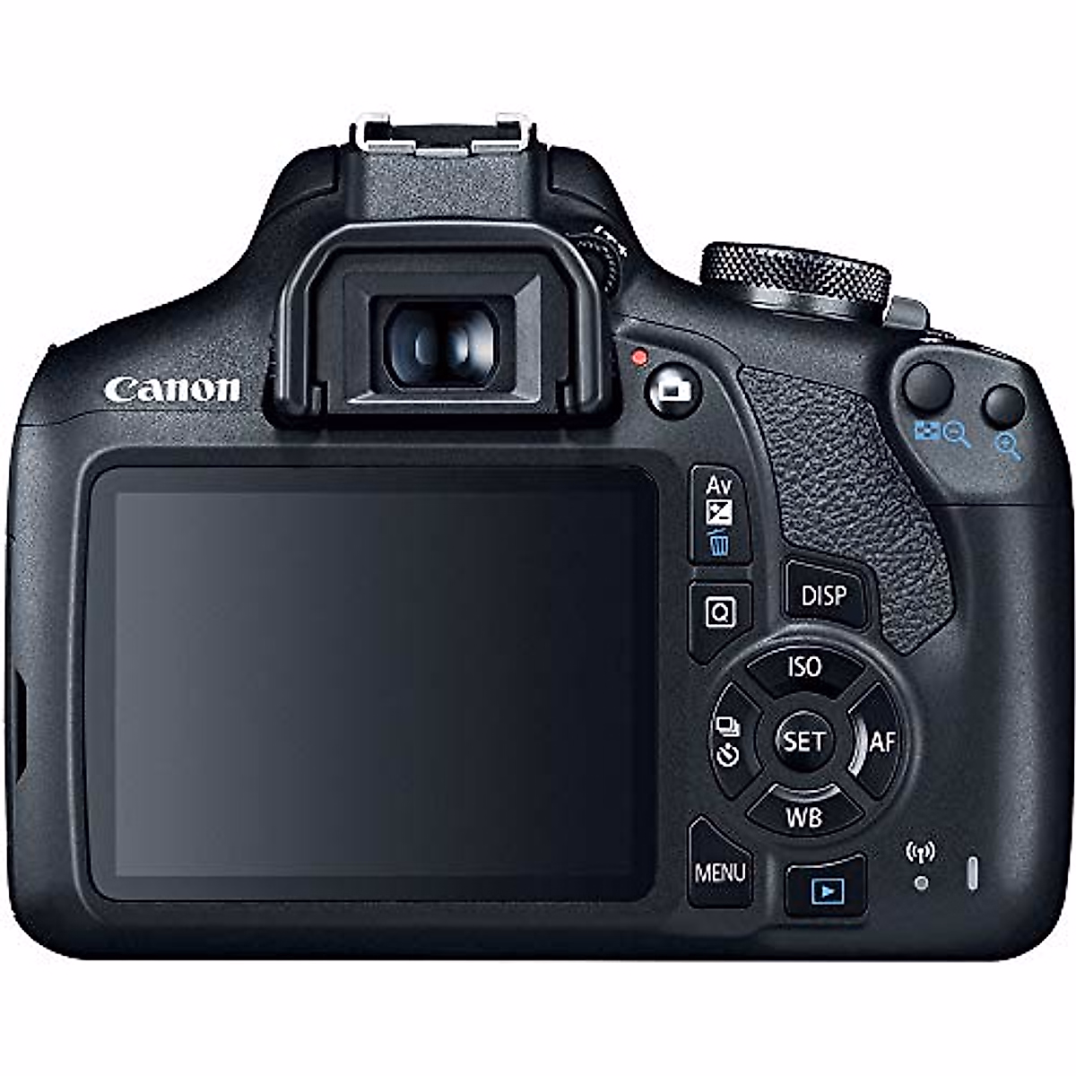 Canon EOS Rebel T7 DSLR Camera with 18-55mm and 75-300mm Lenses (2727C021), 64GB Card, Corel Photo Software, LPE10 Battery, Card Reader, Deluxe Cleaning Set, Flex Tripod, Memory Wallet (Renewed)