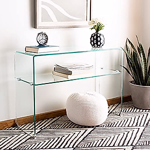 Safavieh Home Collection Hollis Clear Console Table