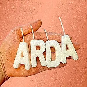 Personalized Birthday Candle. Cake Toppers. Candles for all occasions. Birthday Letters Candles. Alphabet candles. Personalized birthday candles. Cake Toppers. Handmade gift (white)